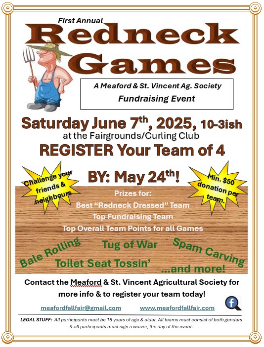 Upcoming Events – Meaford & St. Vincent Agricultural Society